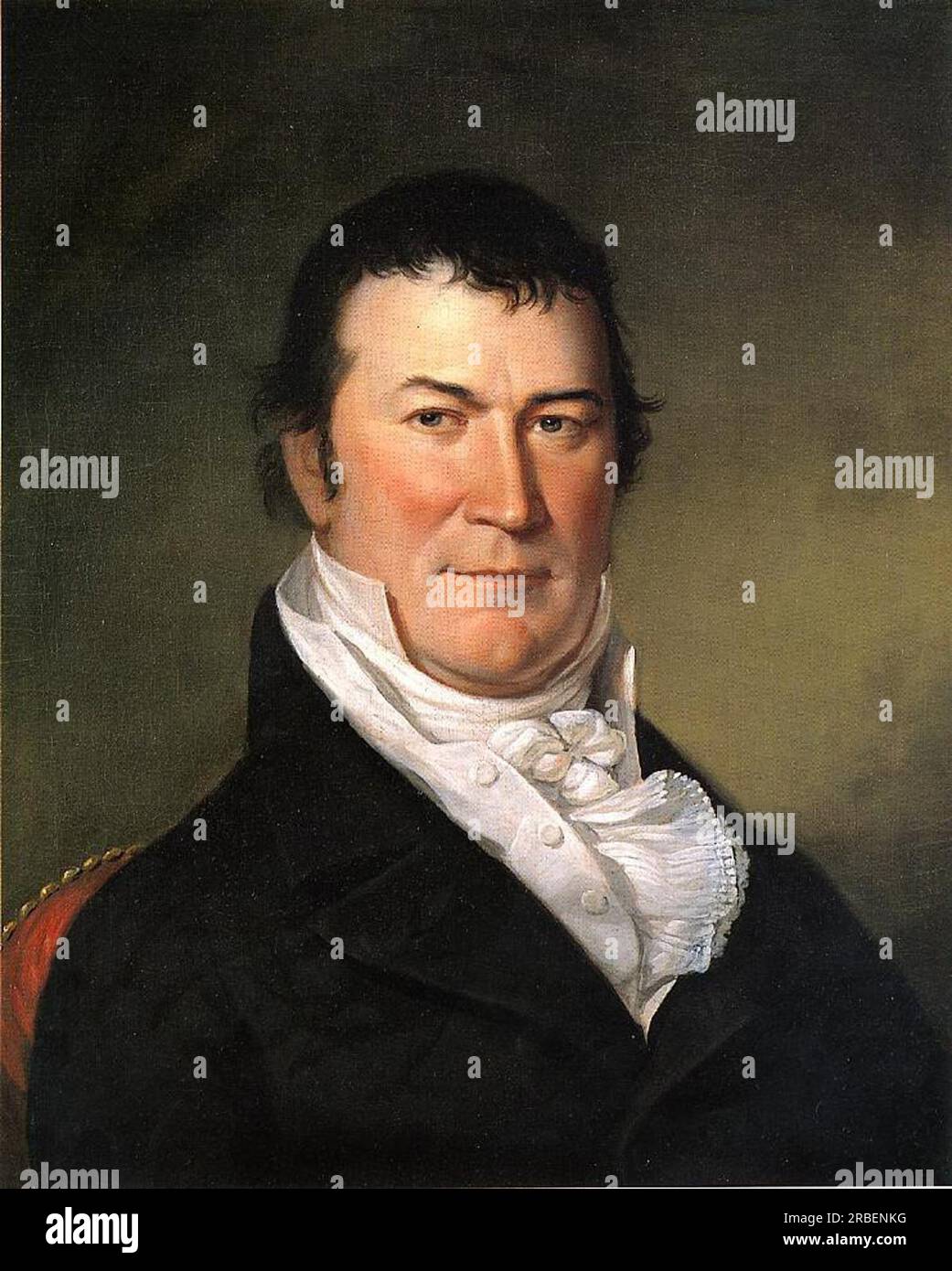 Portrait of William Harris Crawford 1818 by Charles Willson Peale Stock ...