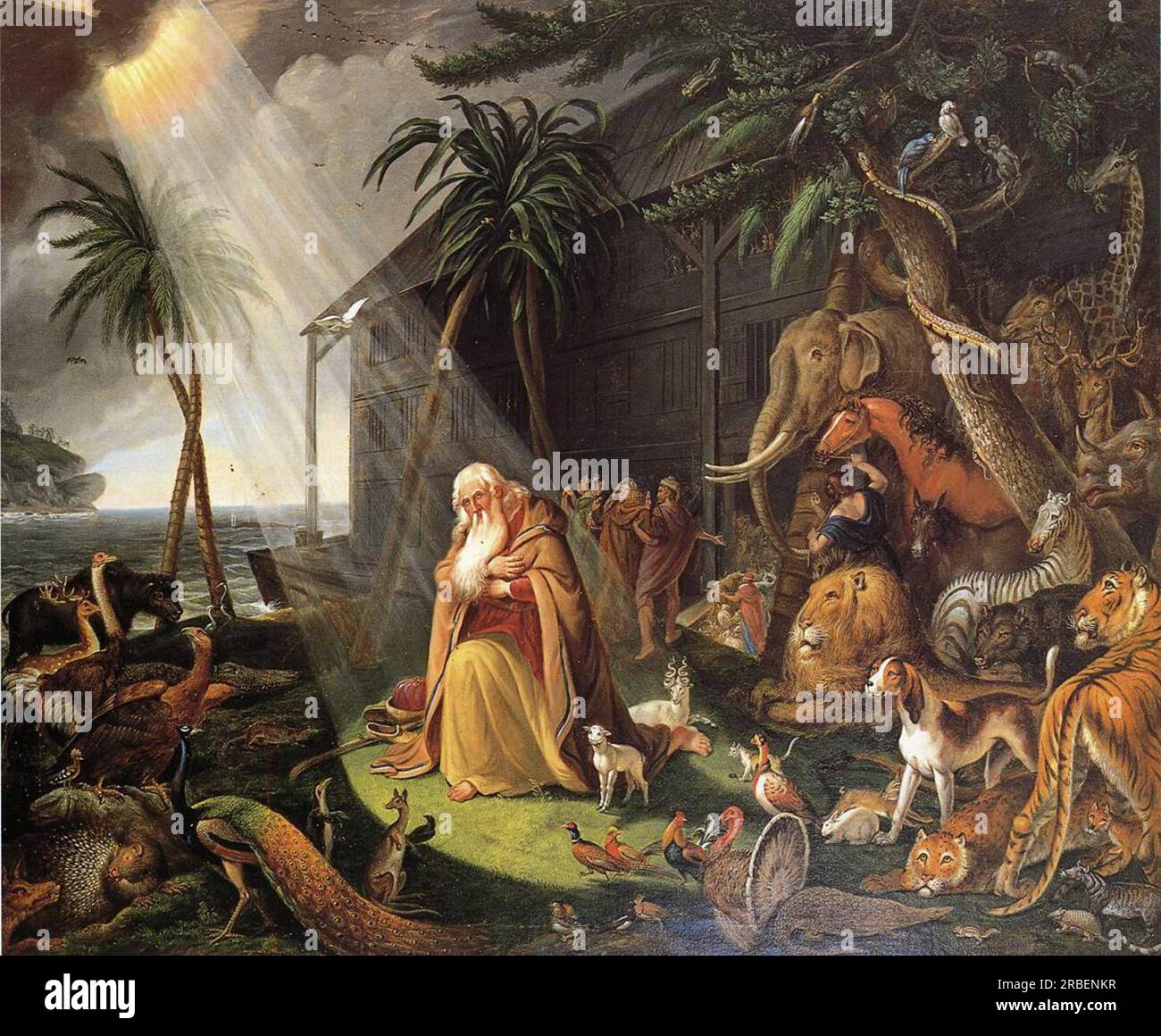 Noah ark peale hi-res stock photography and images - Alamy