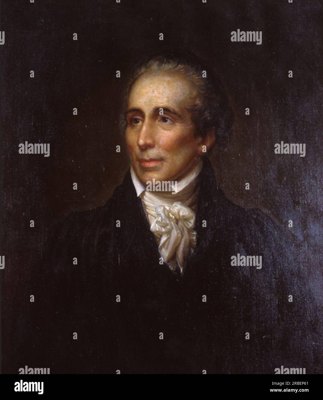 Dr. John Warren by Rembrandt Peale Stock Photo - Alamy