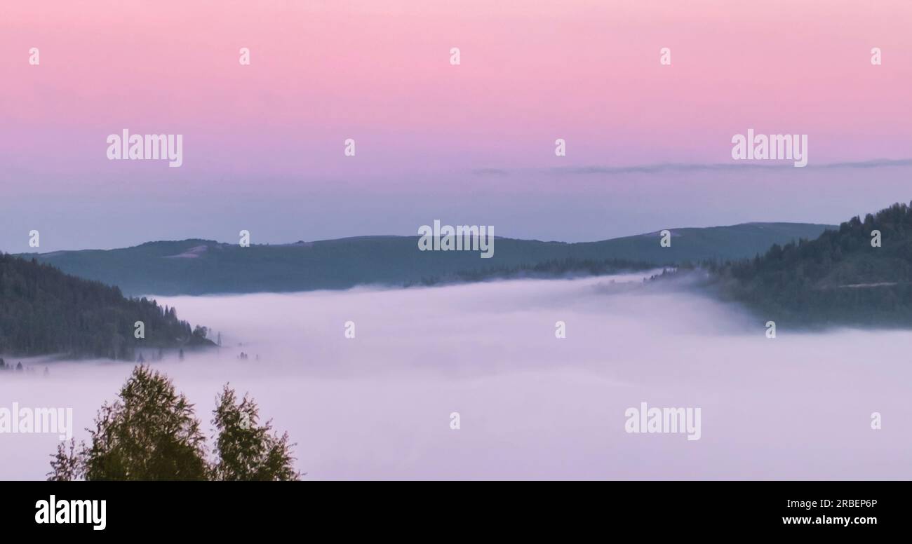Rising sun sun rising over mountains hi-res stock photography and ...