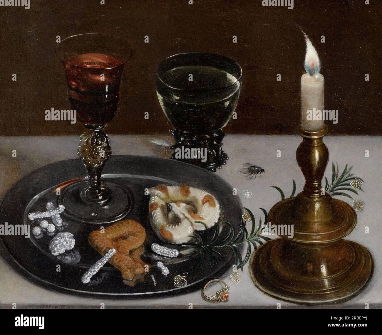 Clara peeters still life hi-res stock photography and images - Alamy