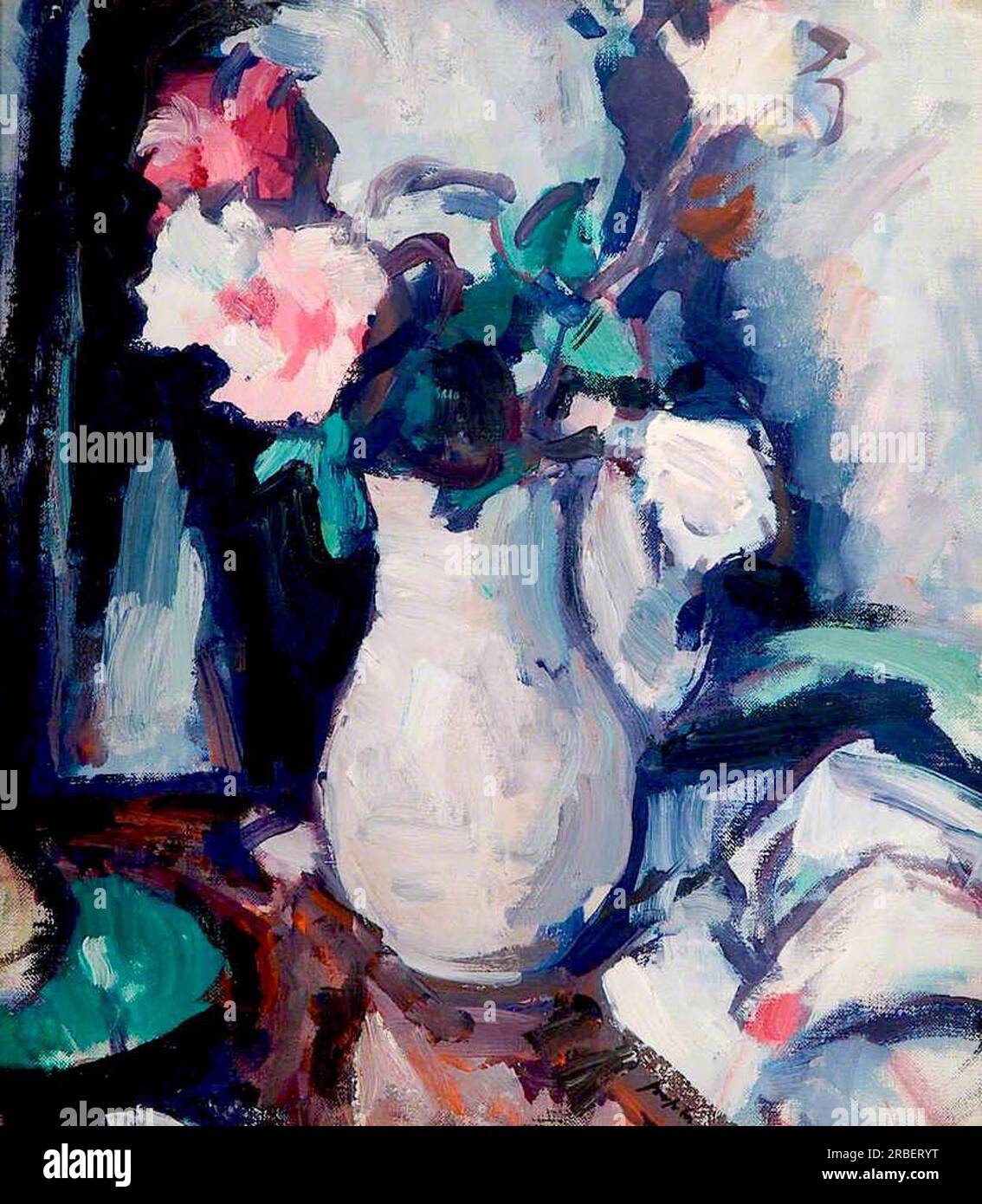 Roses by Samuel Peploe Stock Photo - Alamy