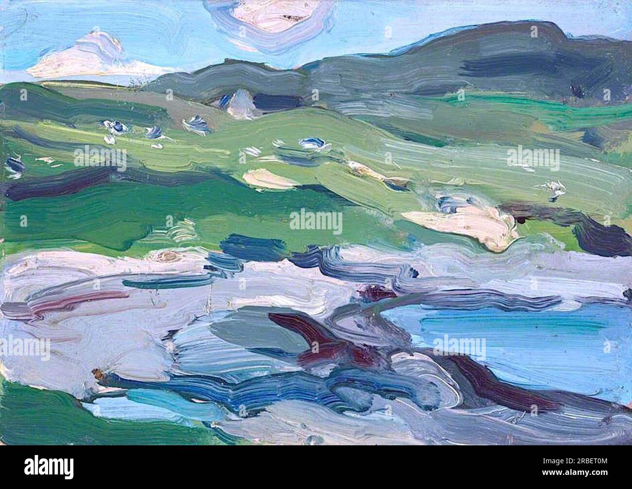 Barra 1903 by Samuel Peploe Stock Photo - Alamy
