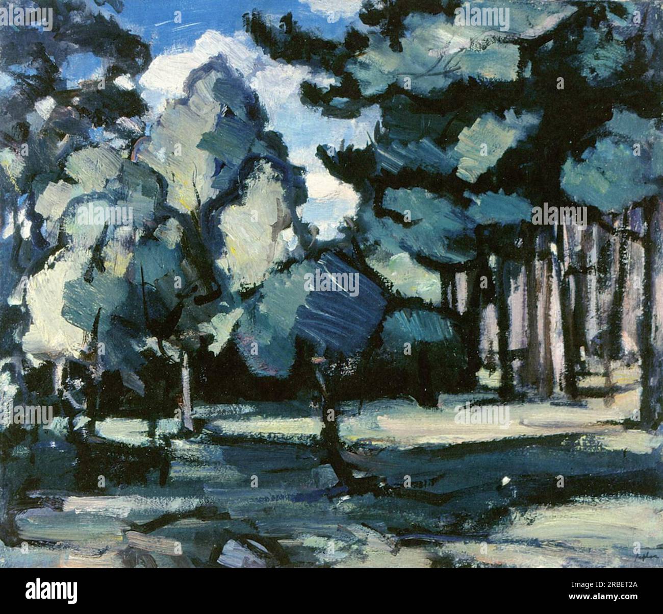 Boat of Garten 1929 by Samuel Peploe Stock Photo - Alamy