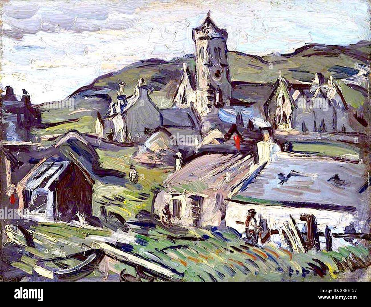 Landscape, Barra by Samuel Peploe Stock Photo - Alamy
