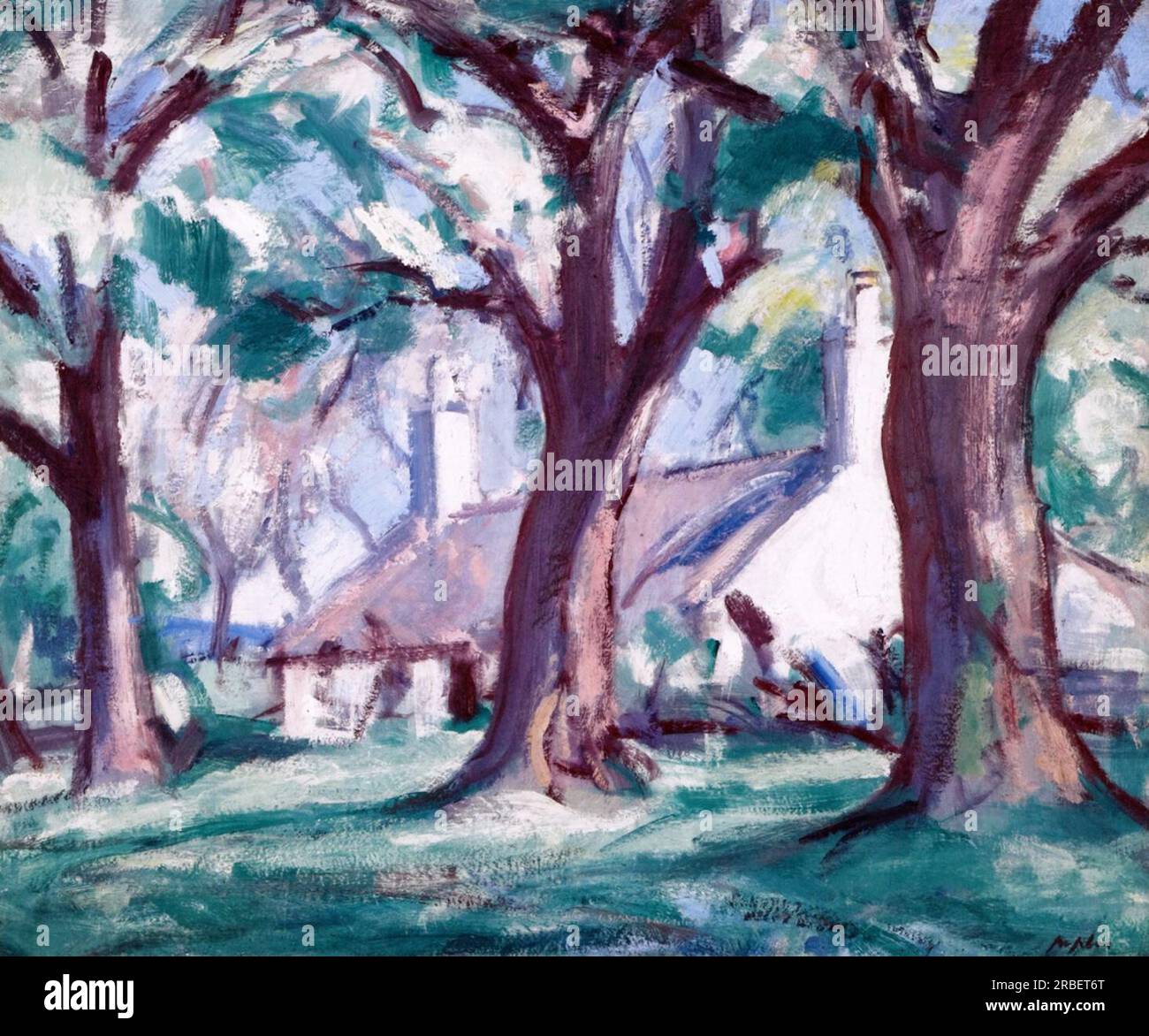 Kirkcudbright by Samuel Peploe Stock Photo - Alamy