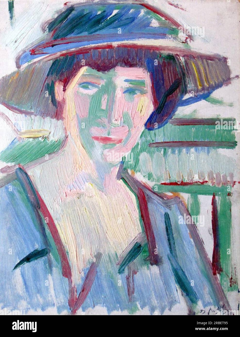 Margaret Peploe 1911 by Samuel Peploe Stock Photo - Alamy