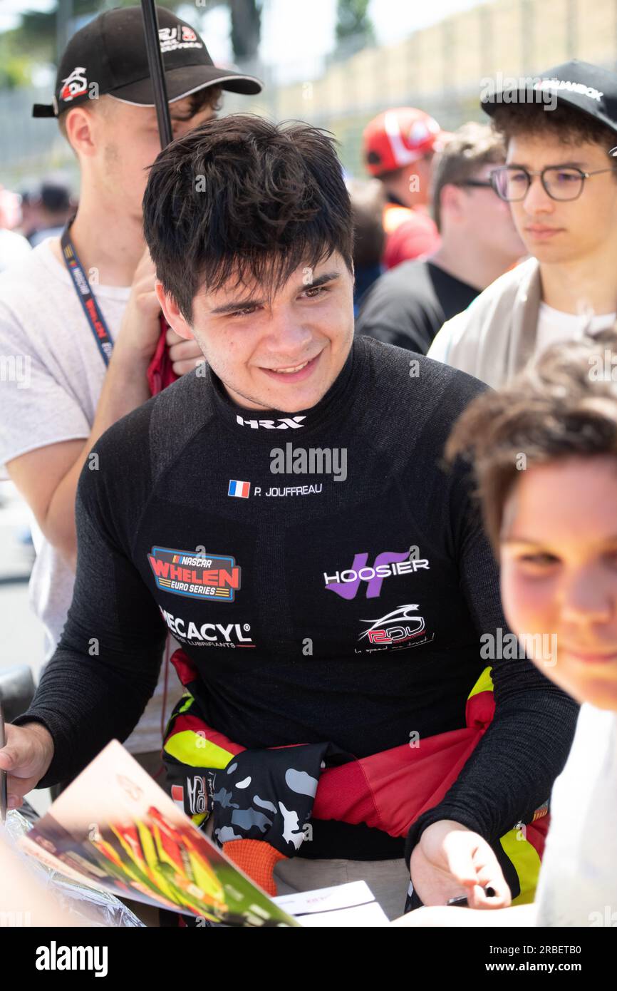 Vallelunga circuit, Rome, Italy July 9 2023 - Nascar Whelen Euro Series ...