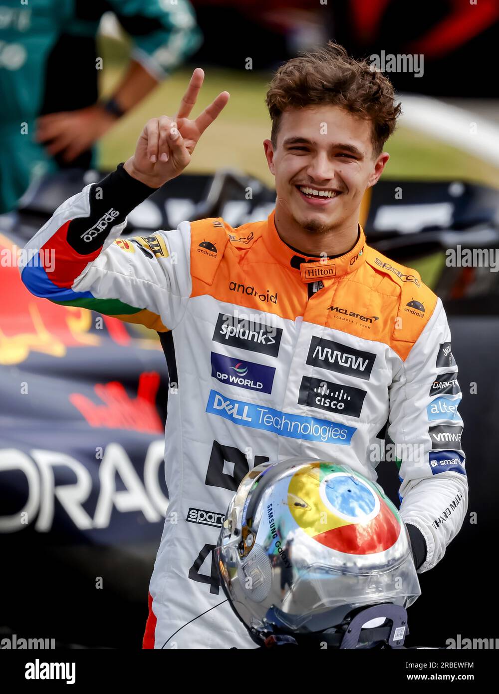 Lando norris celebrates hi-res stock photography and images - Alamy