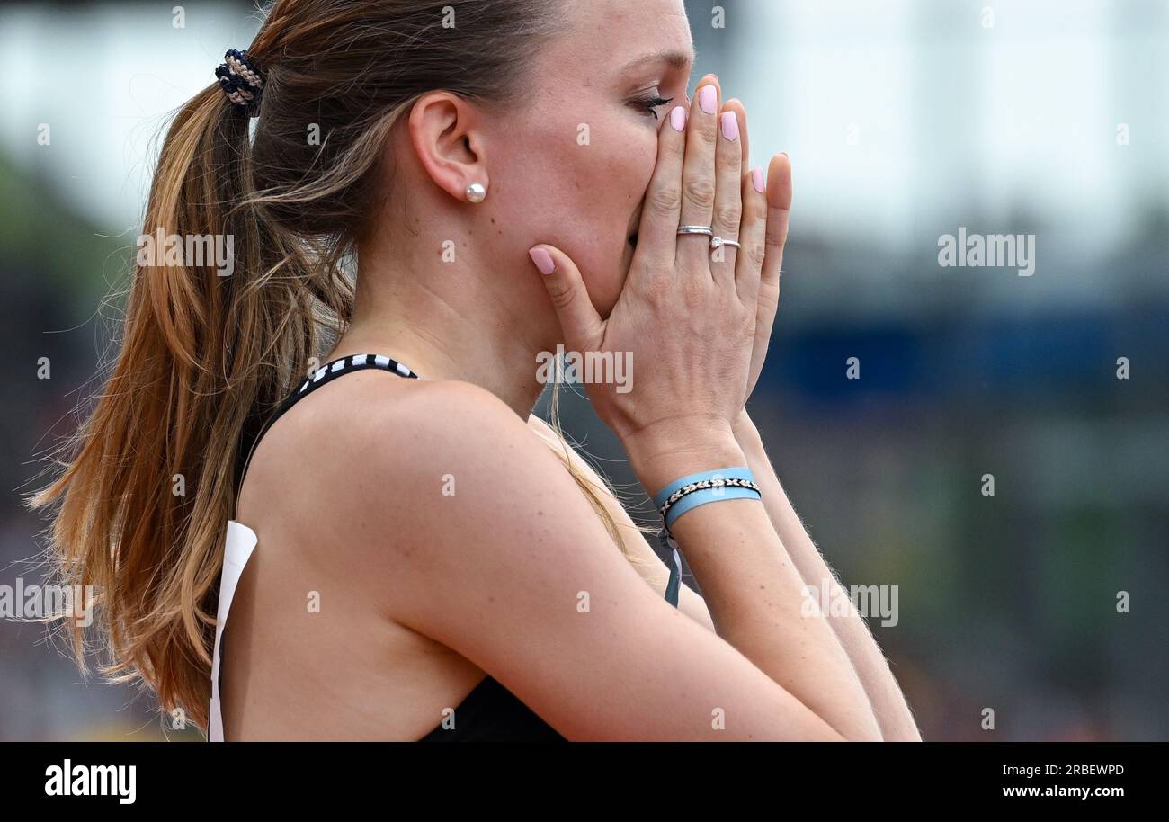 Kassel, Germany. 09th July, 2023. Athletics: German Championships in ...
