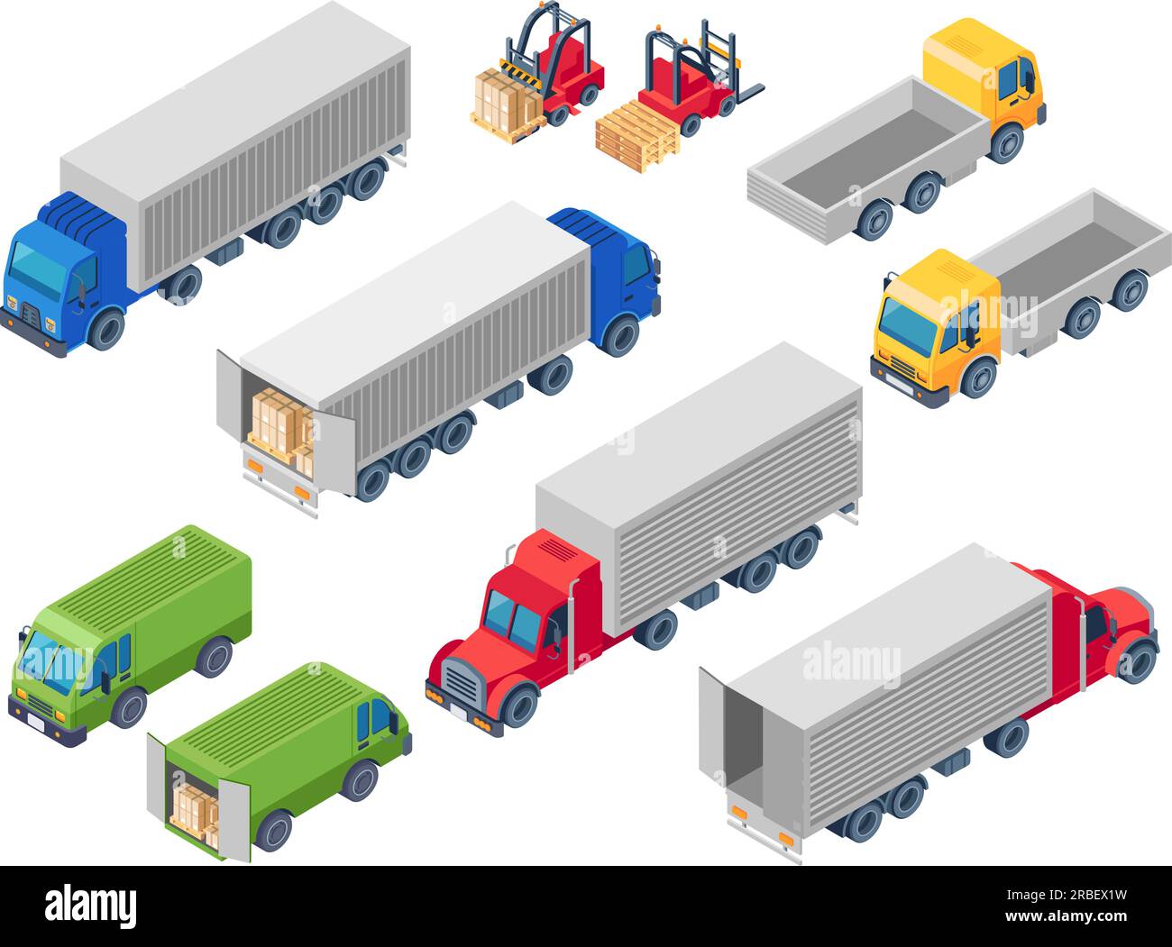 Auto trucks loading hi-res stock photography and images - Alamy