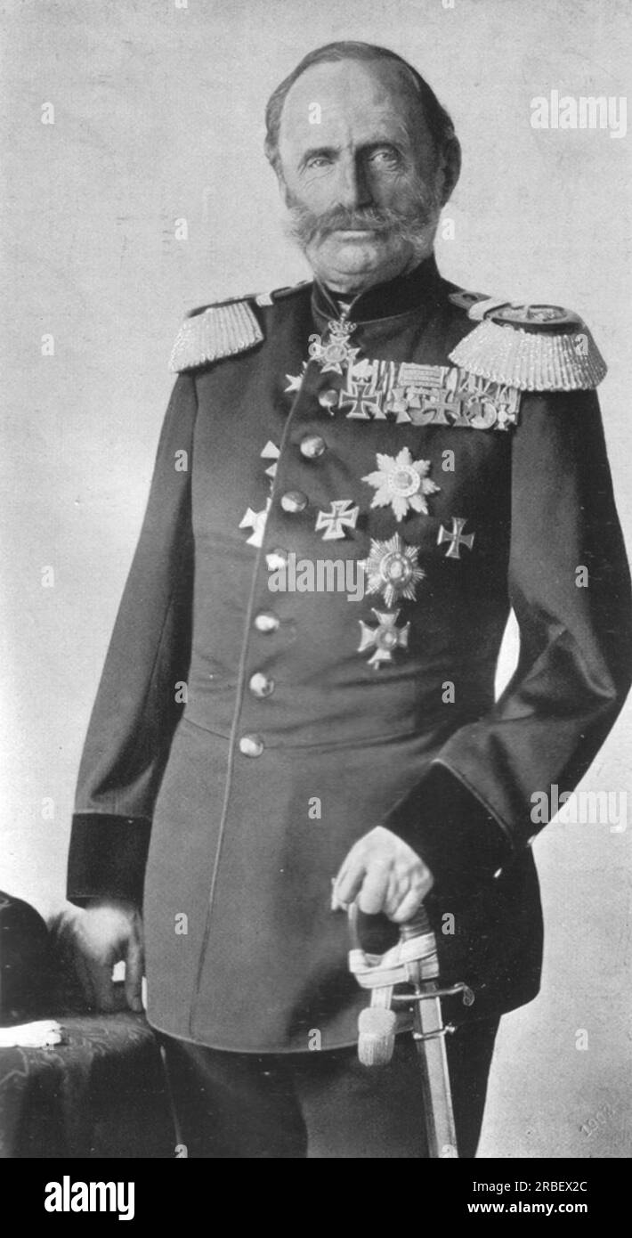 King George of Saxony in 1902. 1902 by Nicola Perscheid Stock Photo - Alamy