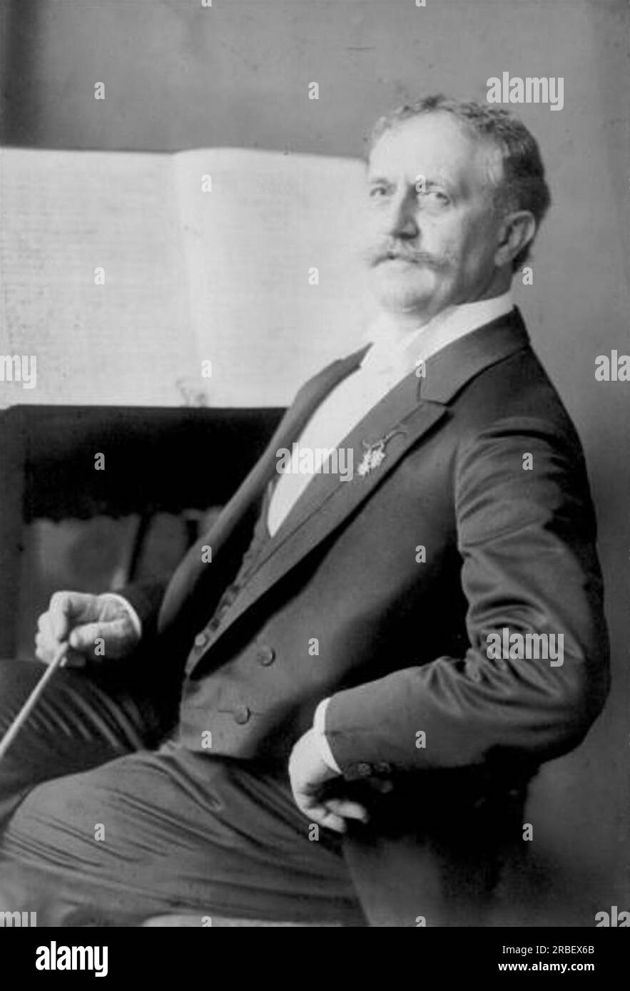 German Conductor Hans Winderstein (1856—1925) 1910 by Nicola Perscheid ...