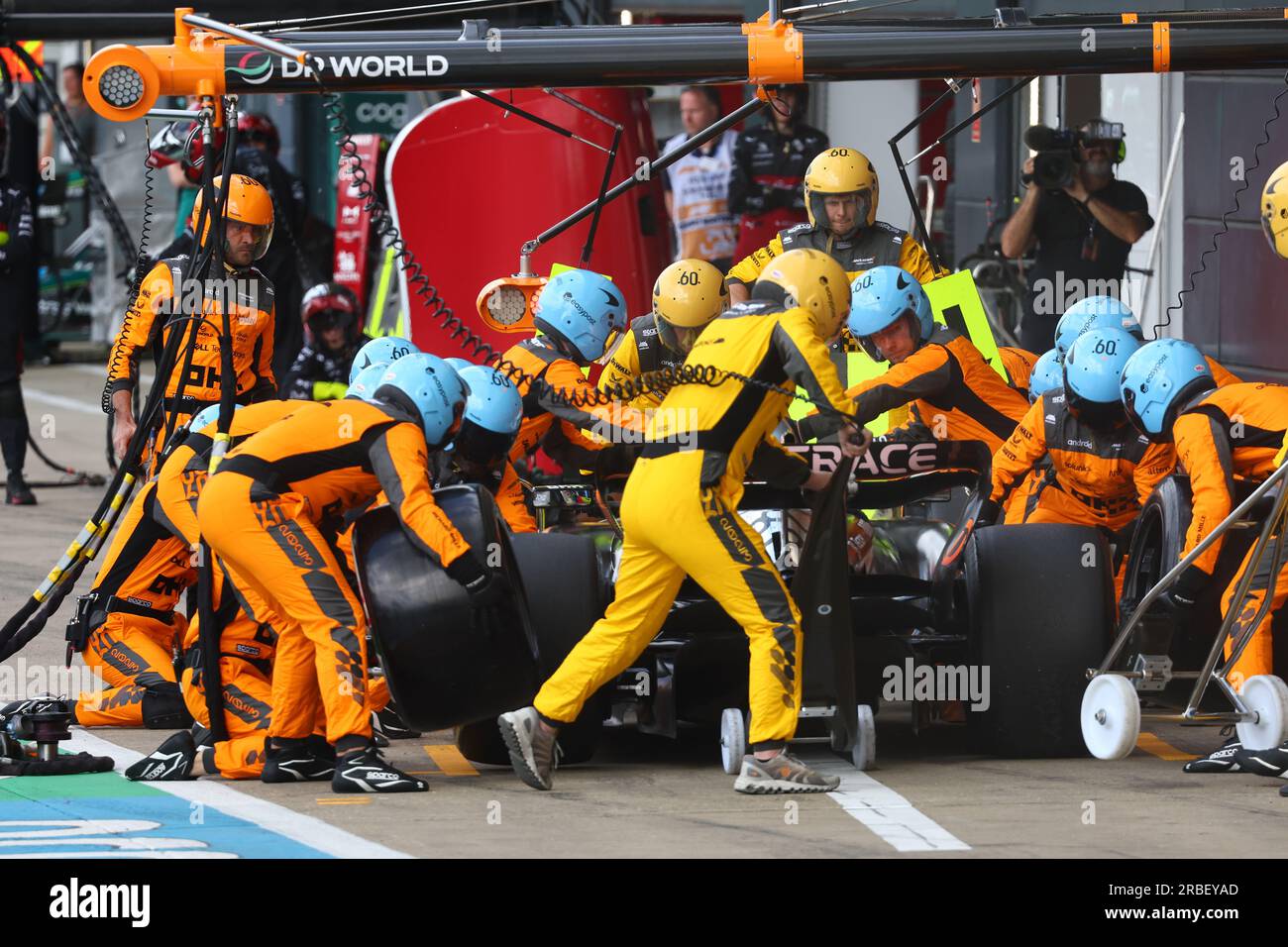 Silverstone, UK. 09th July, 2023. Oscar Piastri (AUS) McLaren MCL60 ...