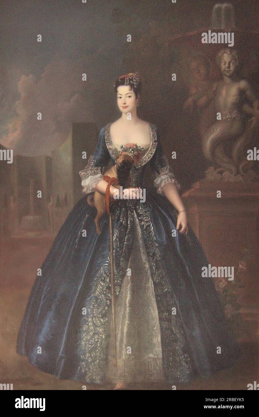 Anna Karolina Orzelska 1728 by Antoine Pesne Stock Photo - Alamy