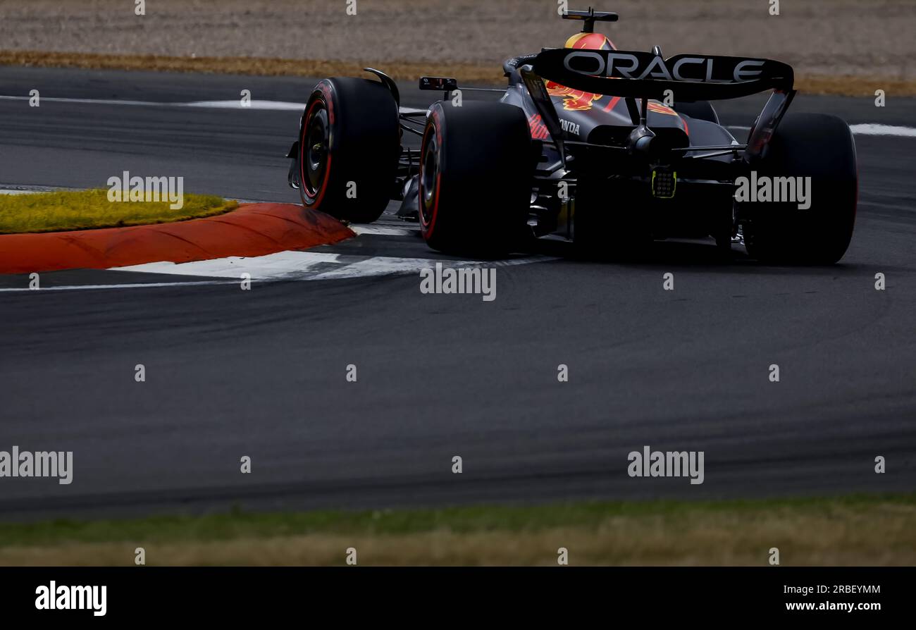 SILVERSTONE - Max Verstappen (Red Bull Racing) during the Grand Prix of ...