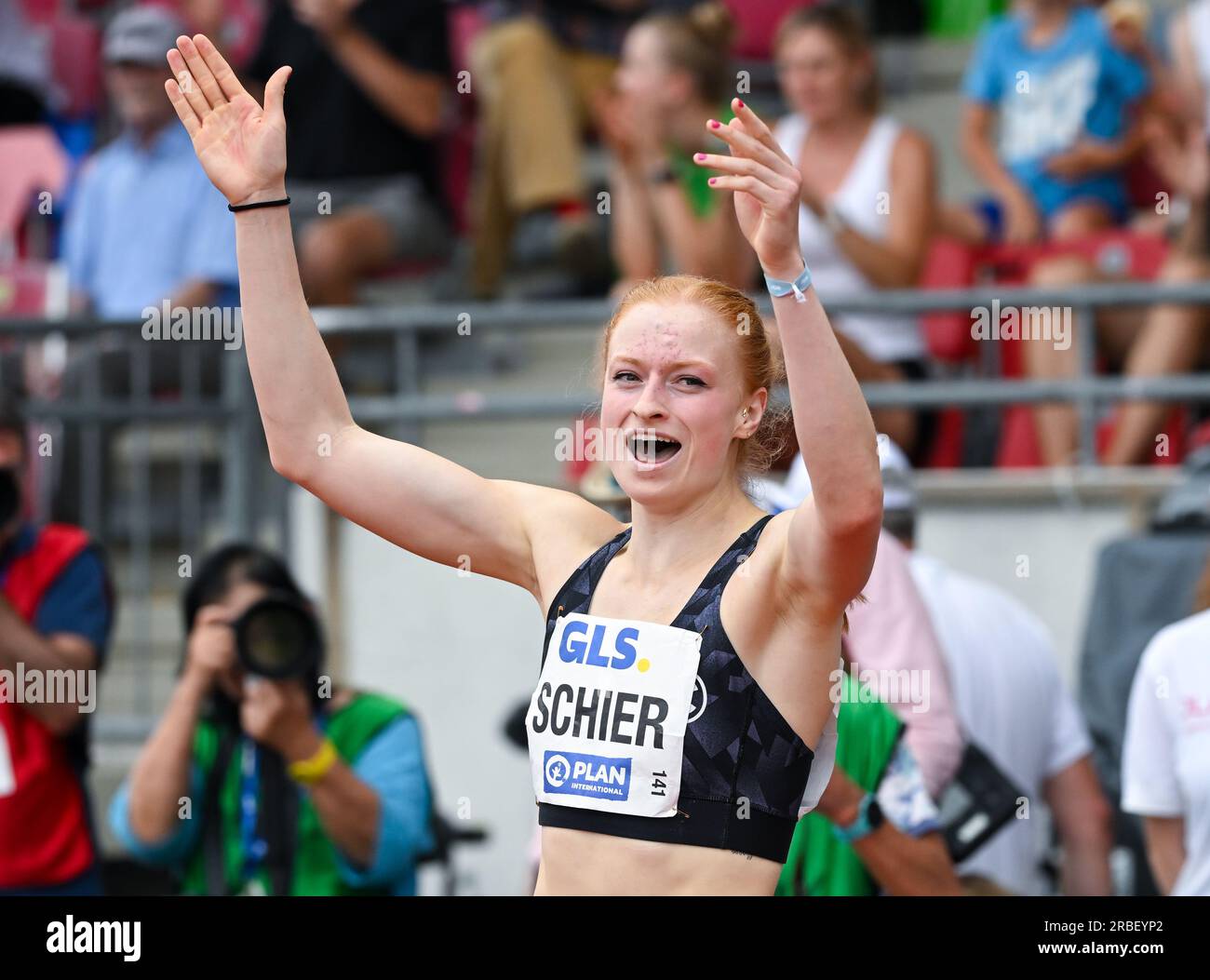 Kassel, Germany. 09th July, 2023. Athletics: German Championships in ...