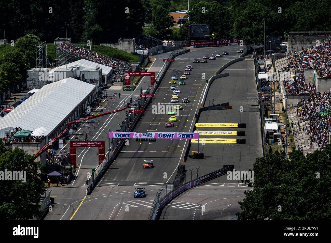 Norisring: DTM Norisring 2023, Nurnberg on July, 09, 2023, (Photo by ...