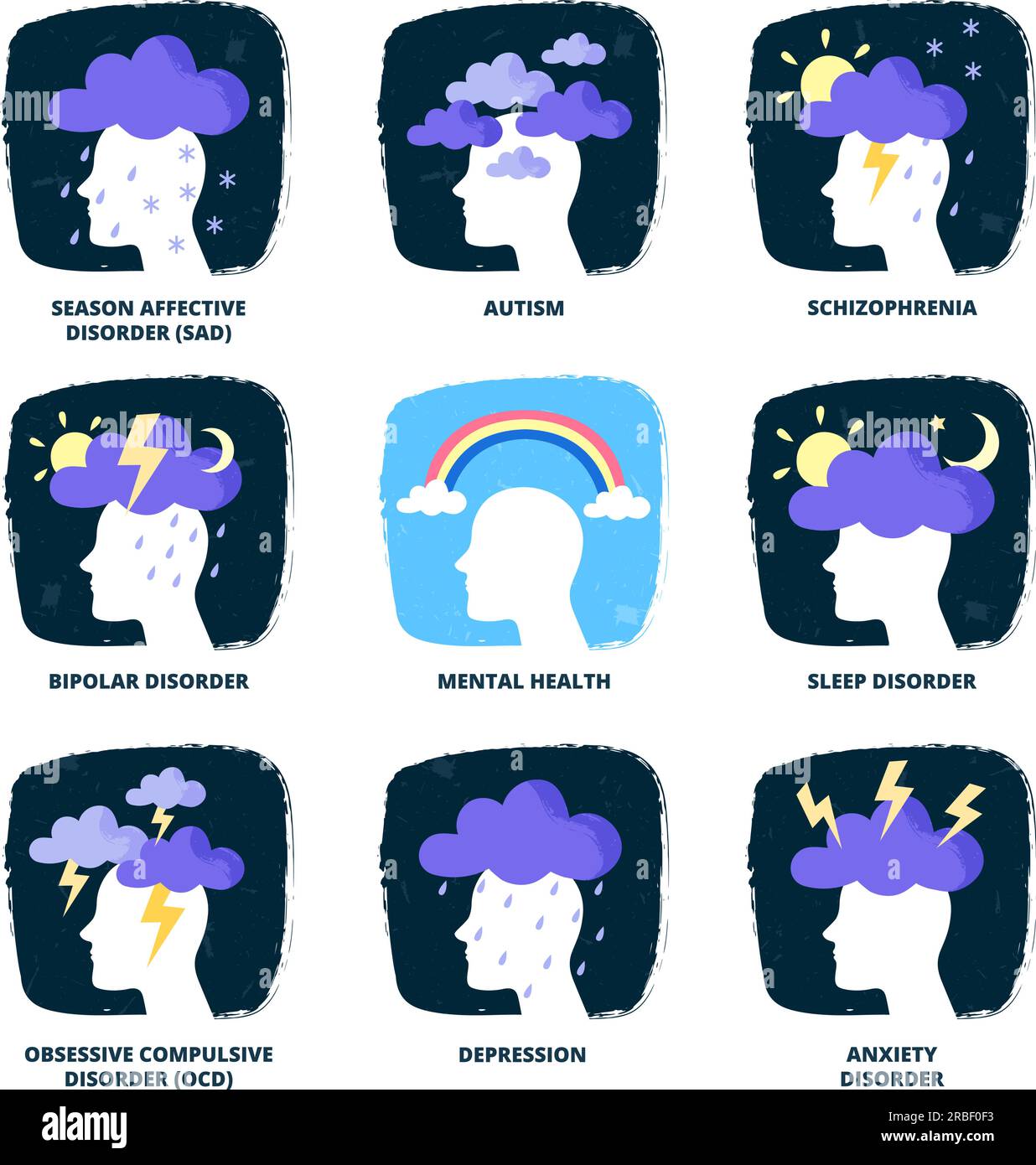 Ocd symbol hi-res stock photography and images - Alamy