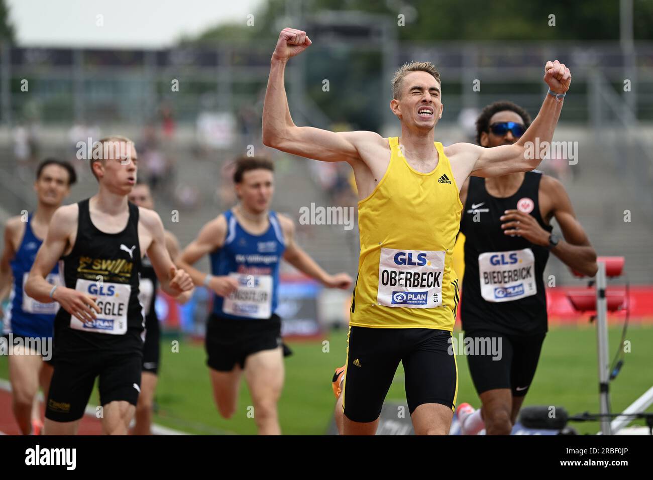 Kassel, Germany. 09th July, 2023. Athletics: German Championships in ...
