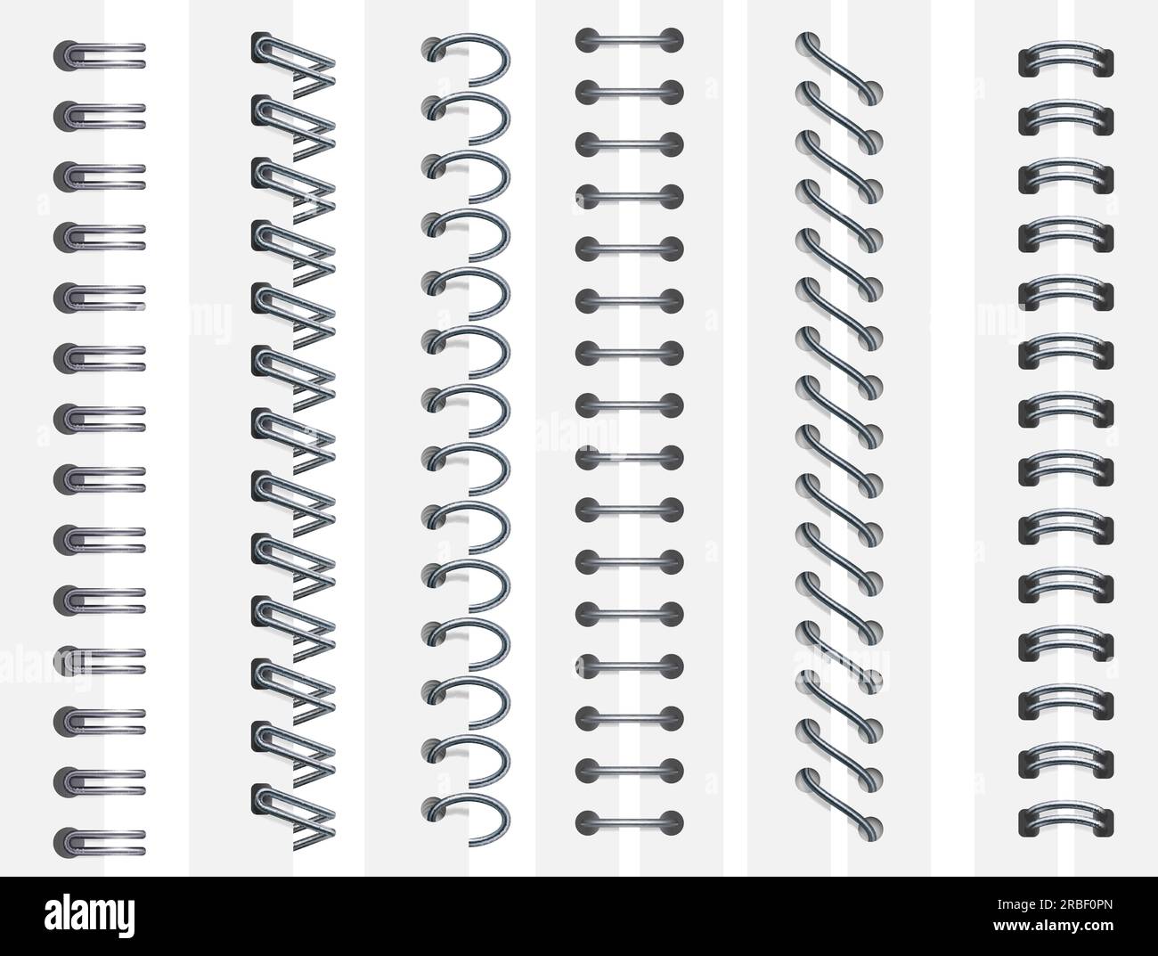 Ring binding paper Stock Vector Images - Alamy