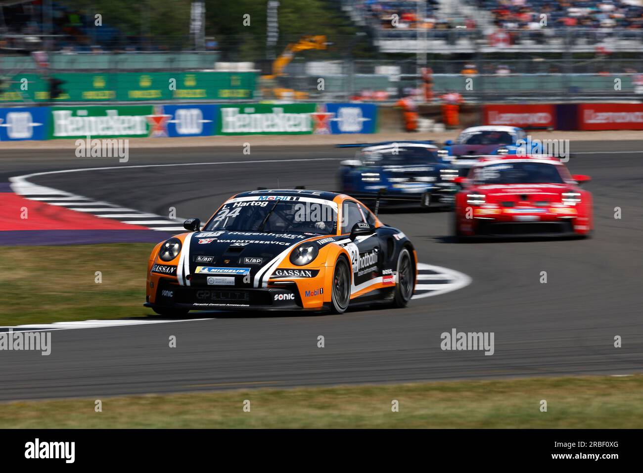 Silverstone, Great Britain. 9th July, 2023. #24 Loek Hartog (NL, Team ...