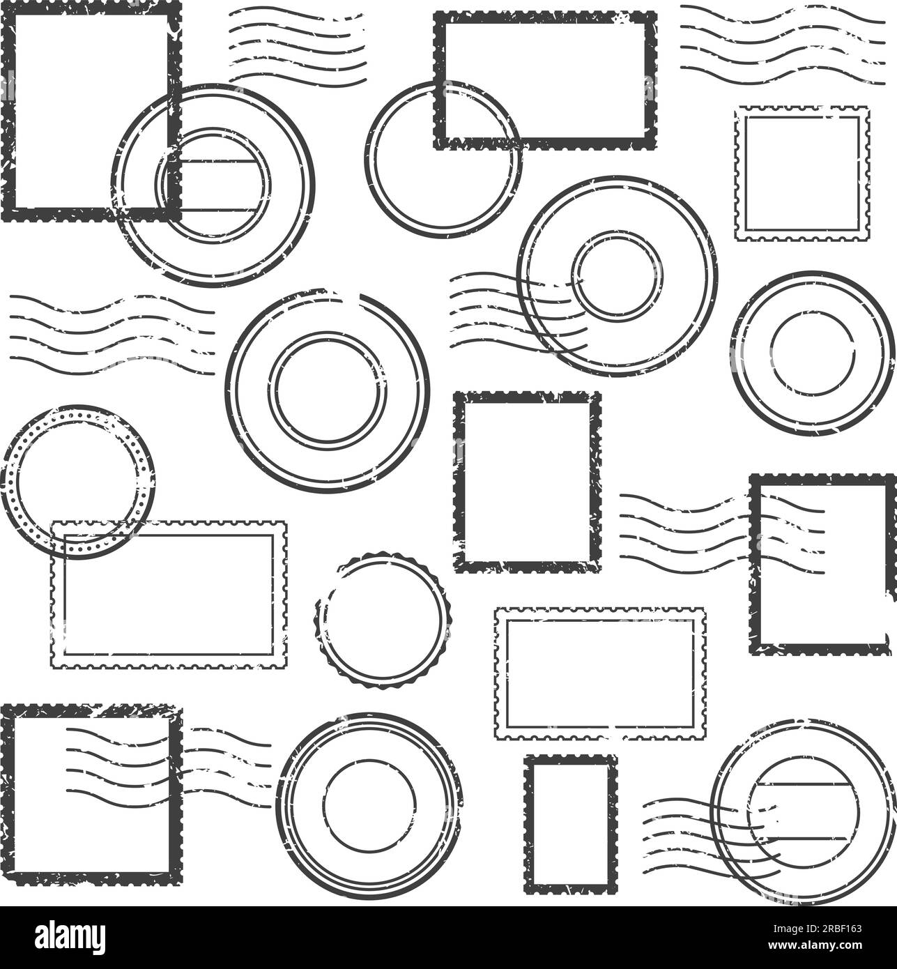 Gray stamp Black and White Stock Photos & Images - Alamy