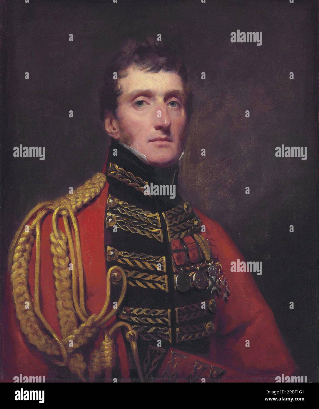 Lieutenant-General William Stuart by Henry Raeburn Stock Photo - Alamy