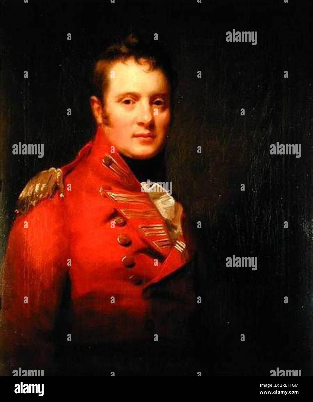 Portrait of Colonel Alexander Campbell of Possil by Henry Raeburn Stock ...