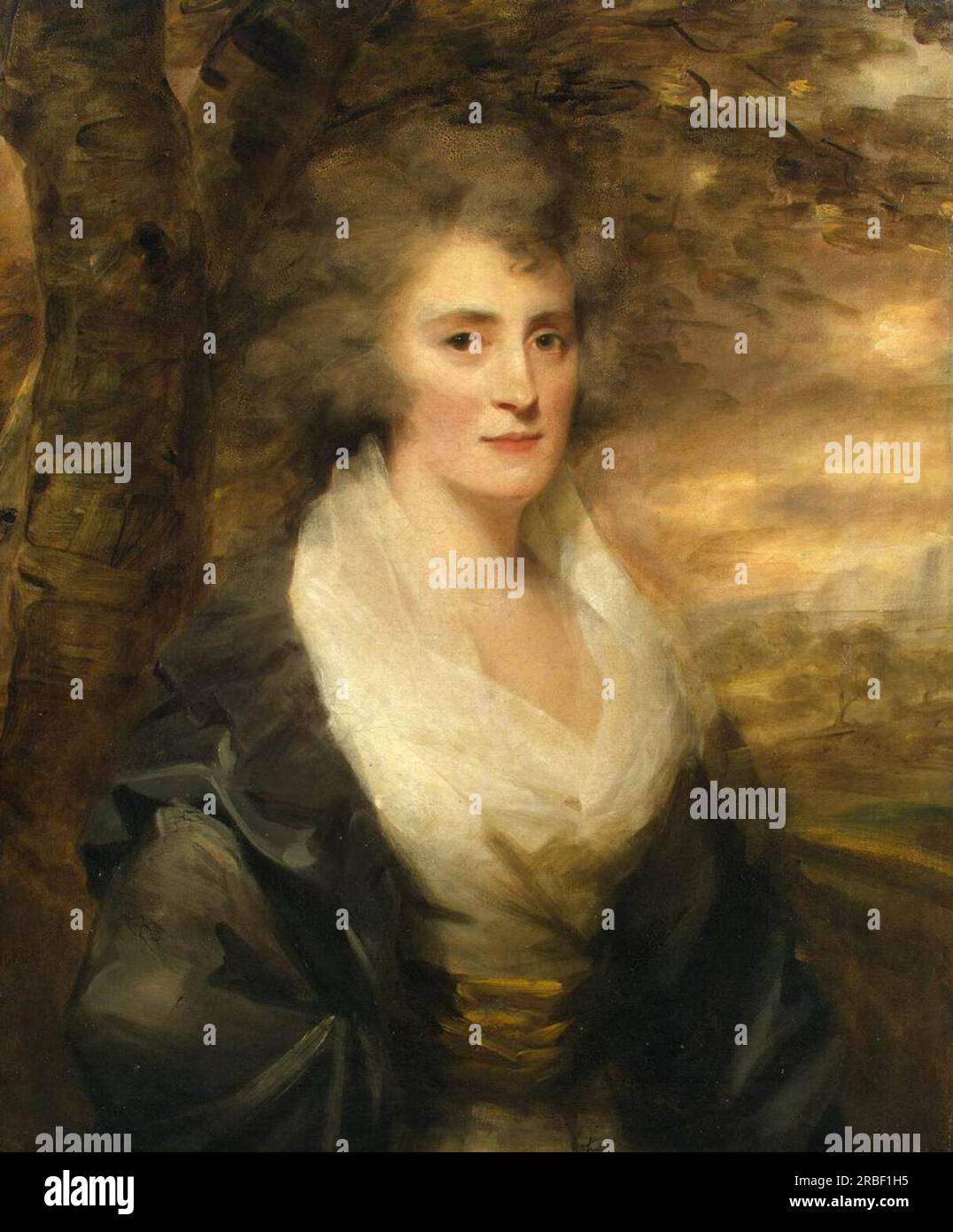 Portrait of Mrs. E. Bethune by Henry Raeburn Stock Photo - Alamy