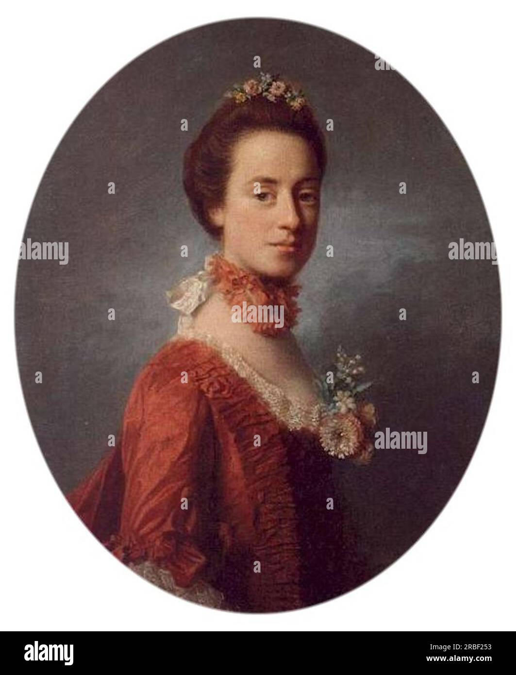 Mary Digges, Lady Robert Manners 1756 by Allan Ramsay Stock Photo - Alamy