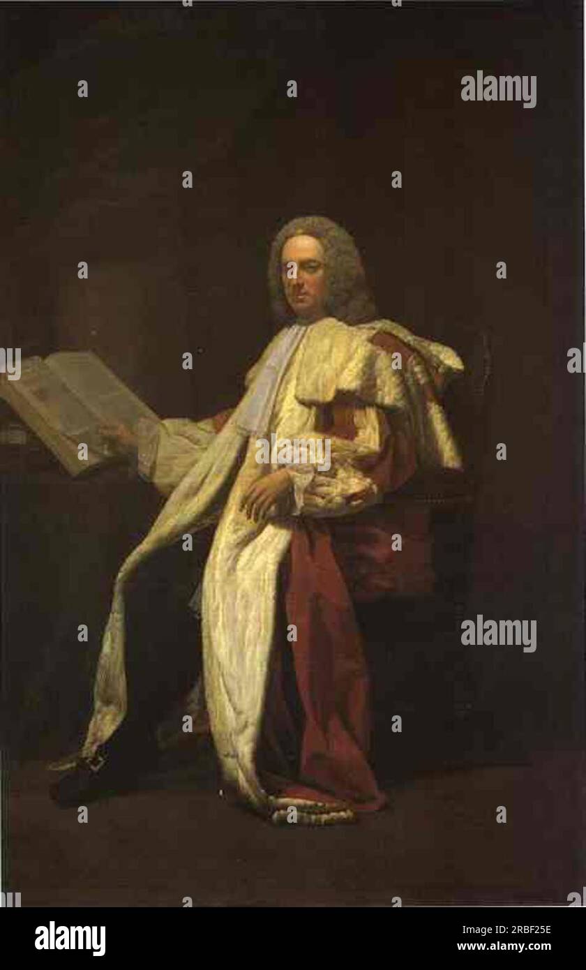 Portrait of Archibald Campbell, 3rd Duke of Argyll 1749 by Allan Ramsay ...