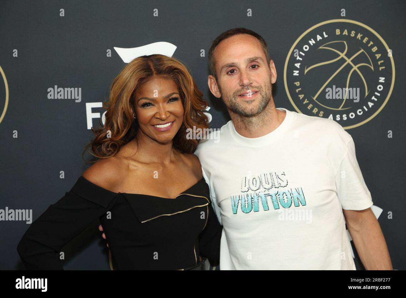 Las Vegas, NV, USA. 8th July, 2023. Tamika Tremaglio, Michael Rubin at ...