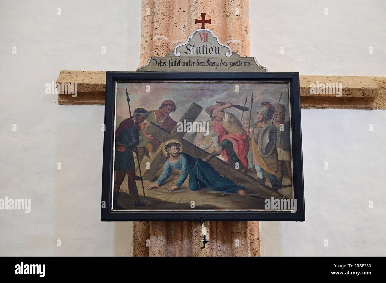Jesus falls the second time hi-res stock photography and images - Alamy