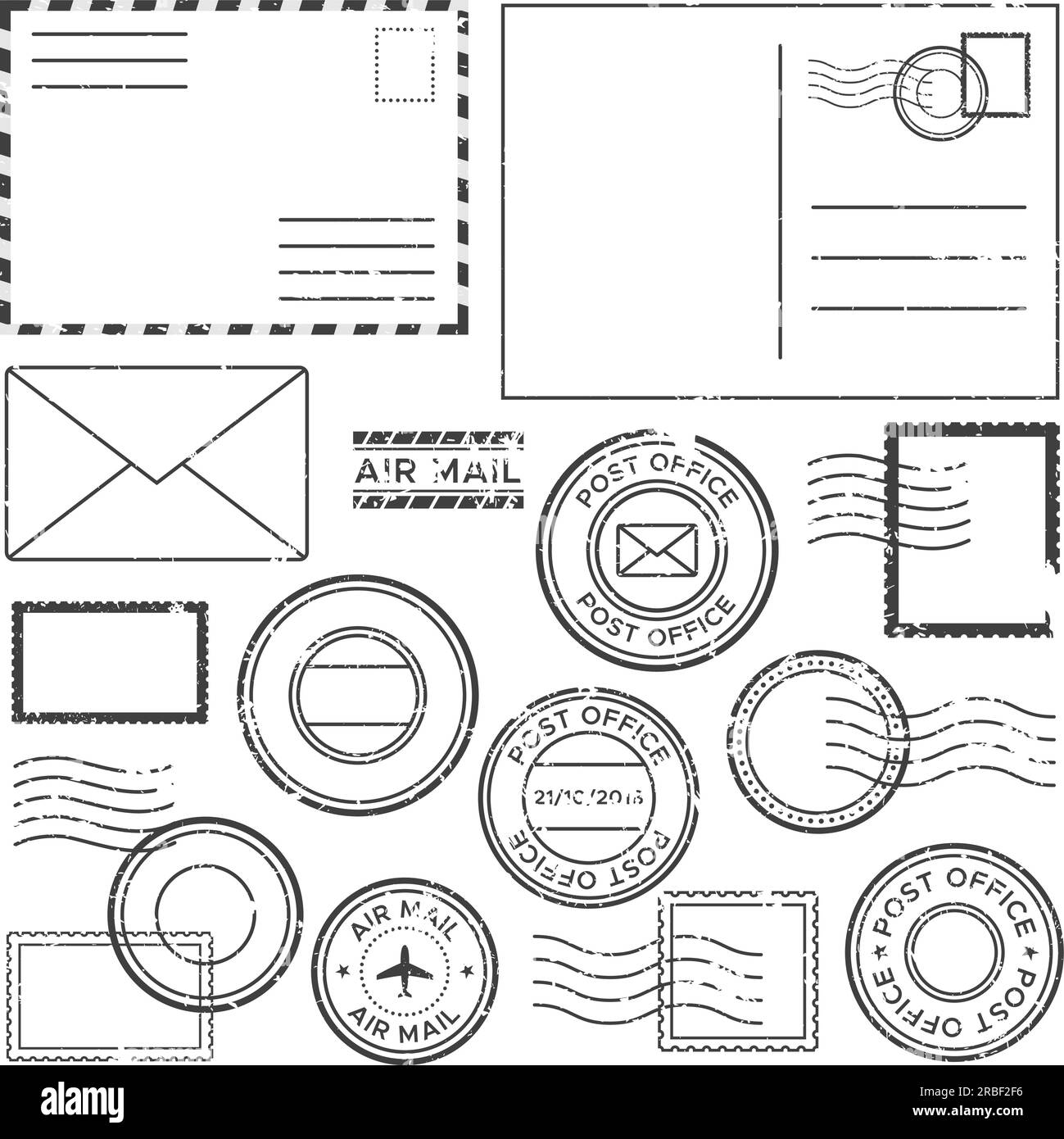 Old letter with seal Black and White Stock Photos & Images - Alamy