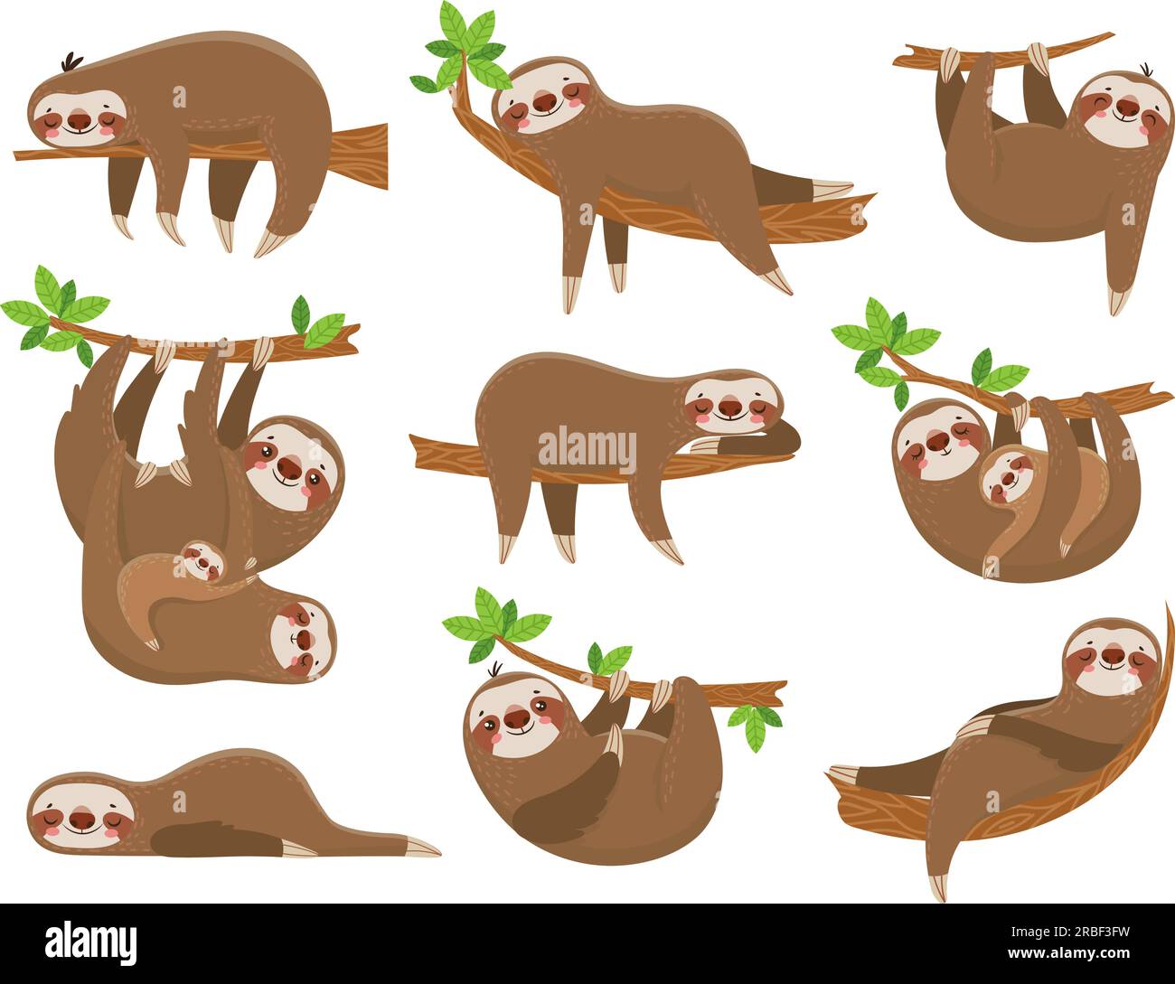 Sleep animals Stock Vector Images - Alamy