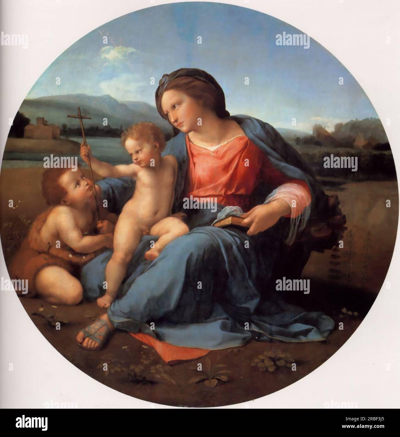 The Alba Madonna 1511 by Raphael Stock Photo - Alamy