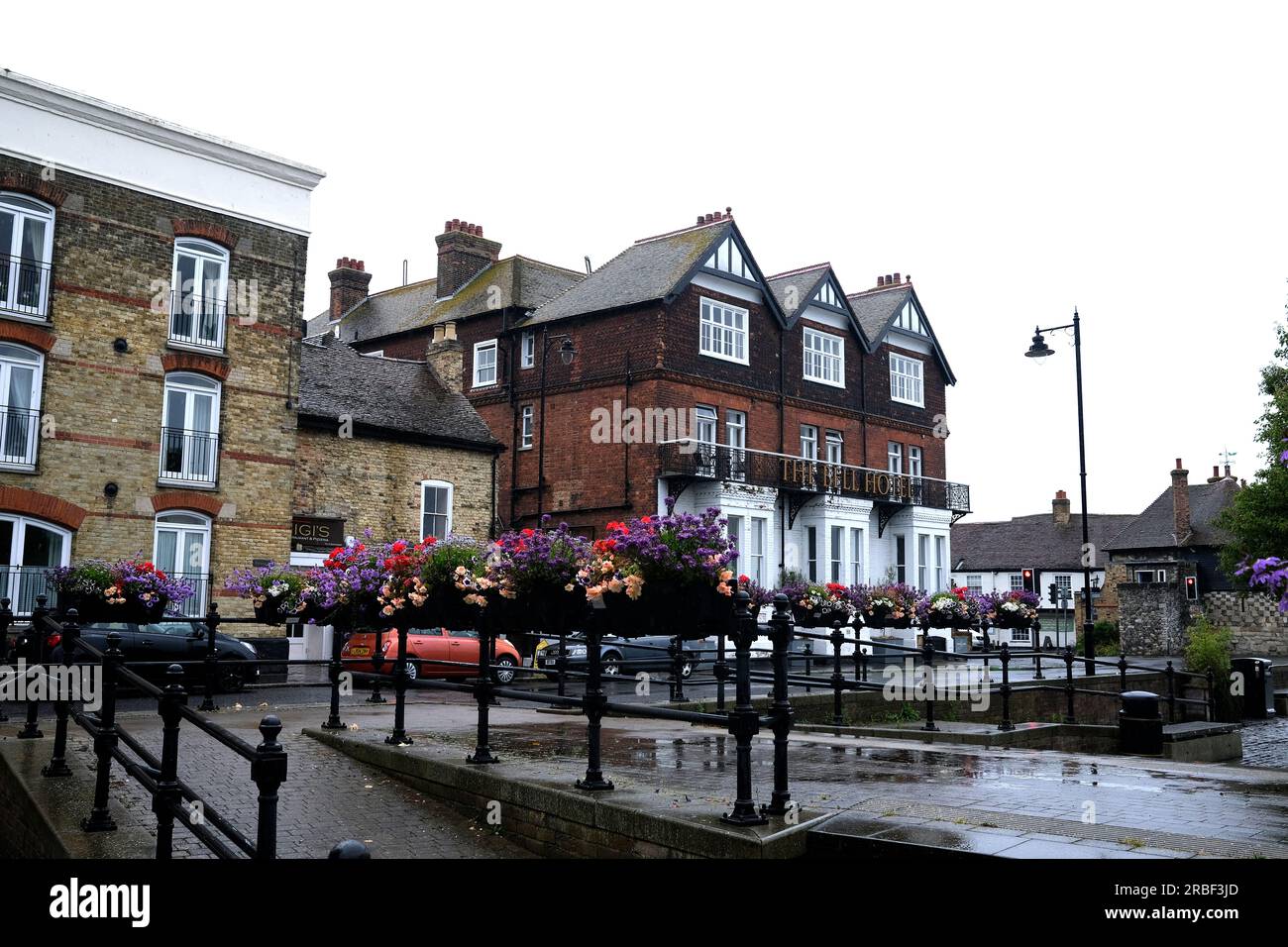 historic town of sandwich in the dover district,south east kent,uk july ...