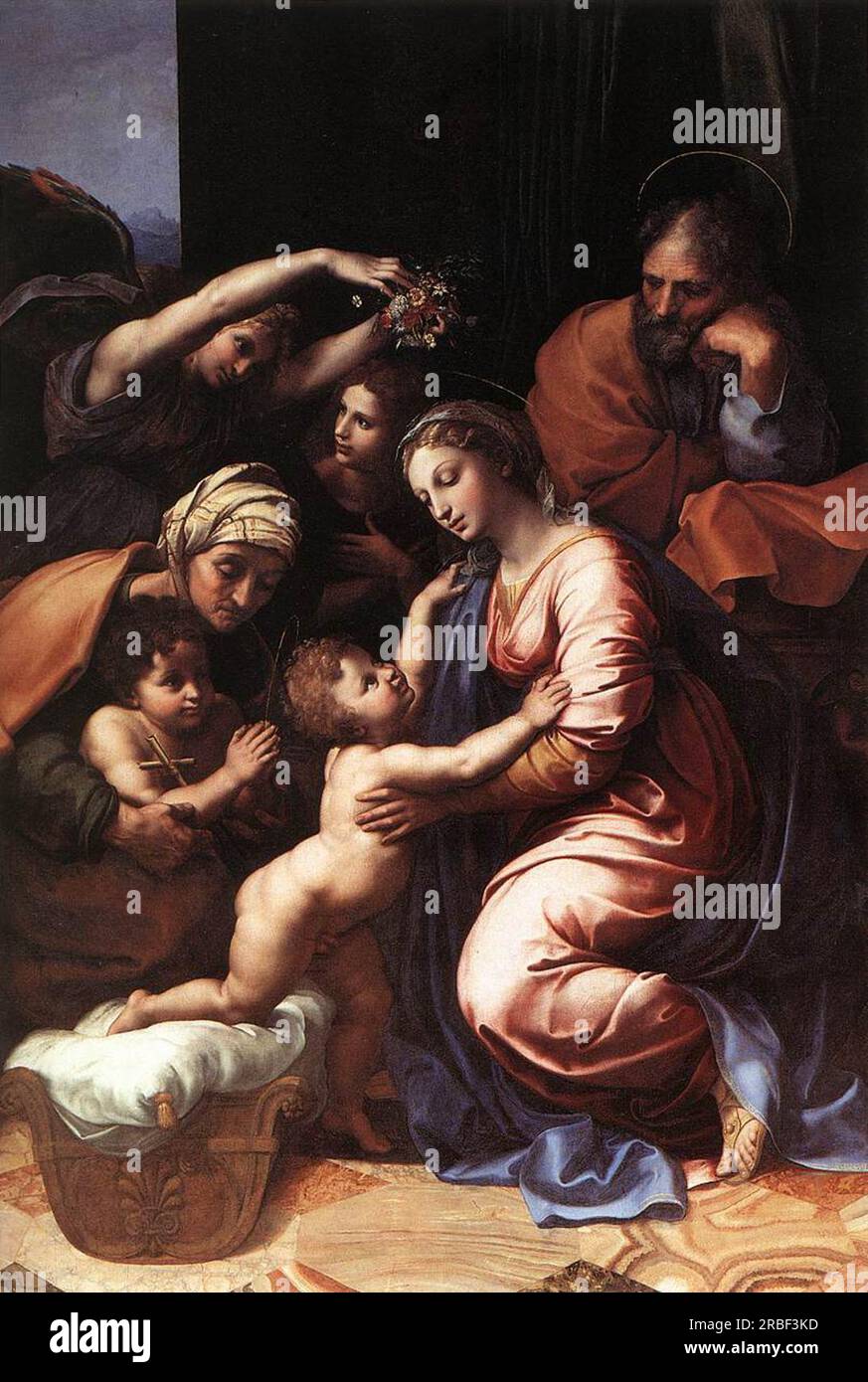 The holy family of francois i hi-res stock photography and images - Alamy