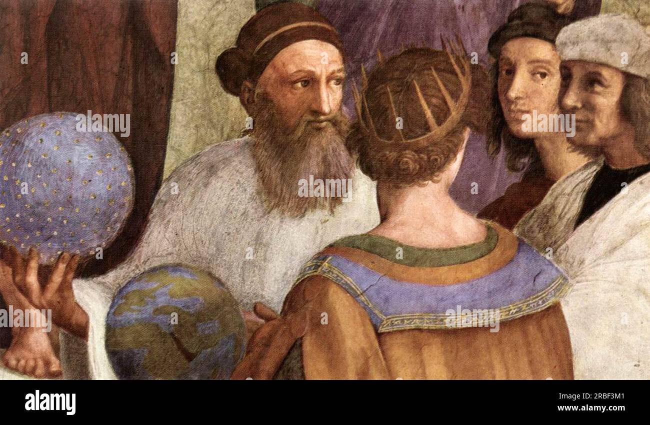 Raphael school of athens detail hi-res stock photography and images - Alamy