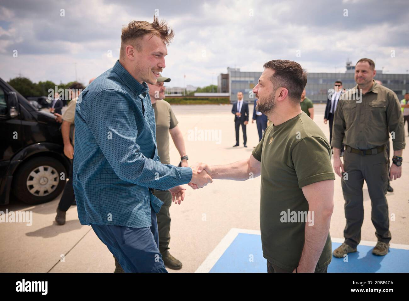 Istanbul, Turkey. 08th July, 2023. Ukrainian President Volodymyr ...