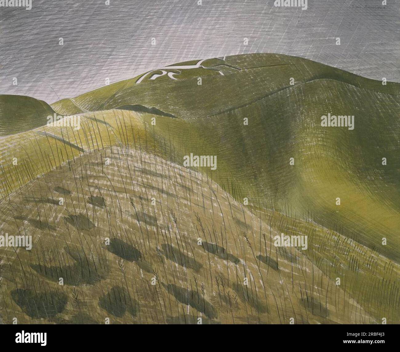 The Vale of the White Horse 1939 by Eric Ravilious Stock Photo - Alamy