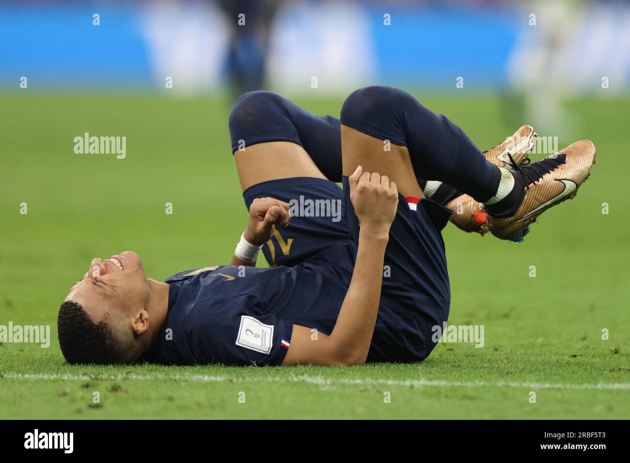 Lusail, Qatar, 18th. December 2022. Kylian Mbappé during the match ...
