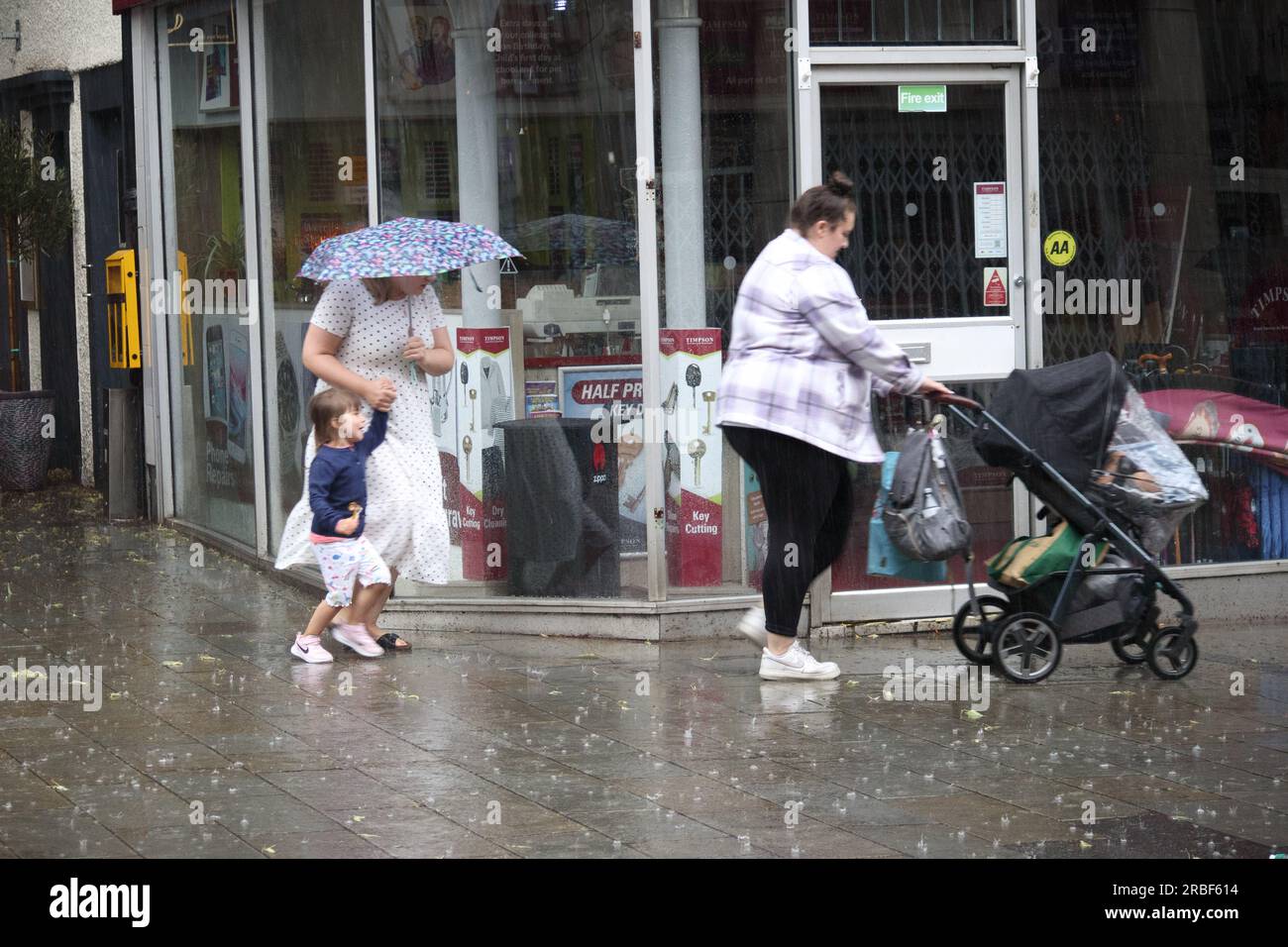 Lancaster City Center, Lancaster, United Kingdom. 9th July, 2023 ...