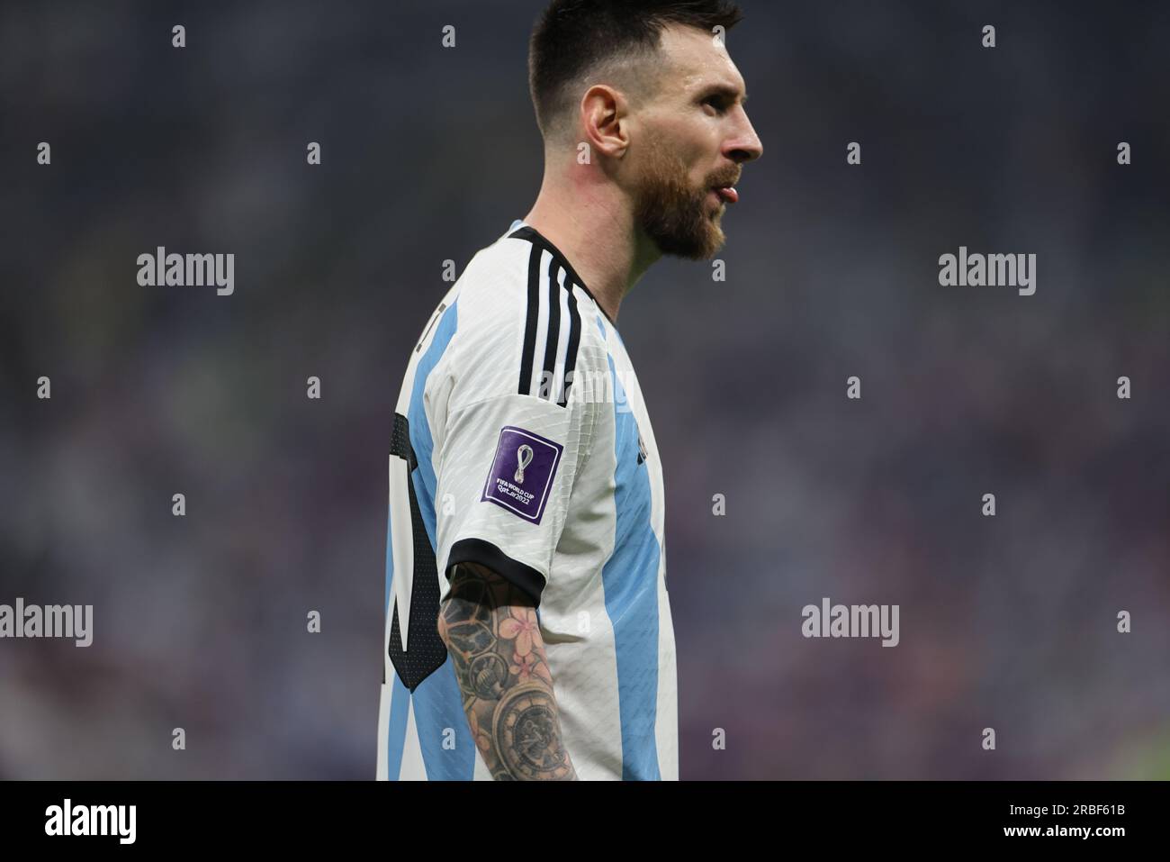 Lusail, Qatar, 18th. December 2022. Lionel Messi during the match ...