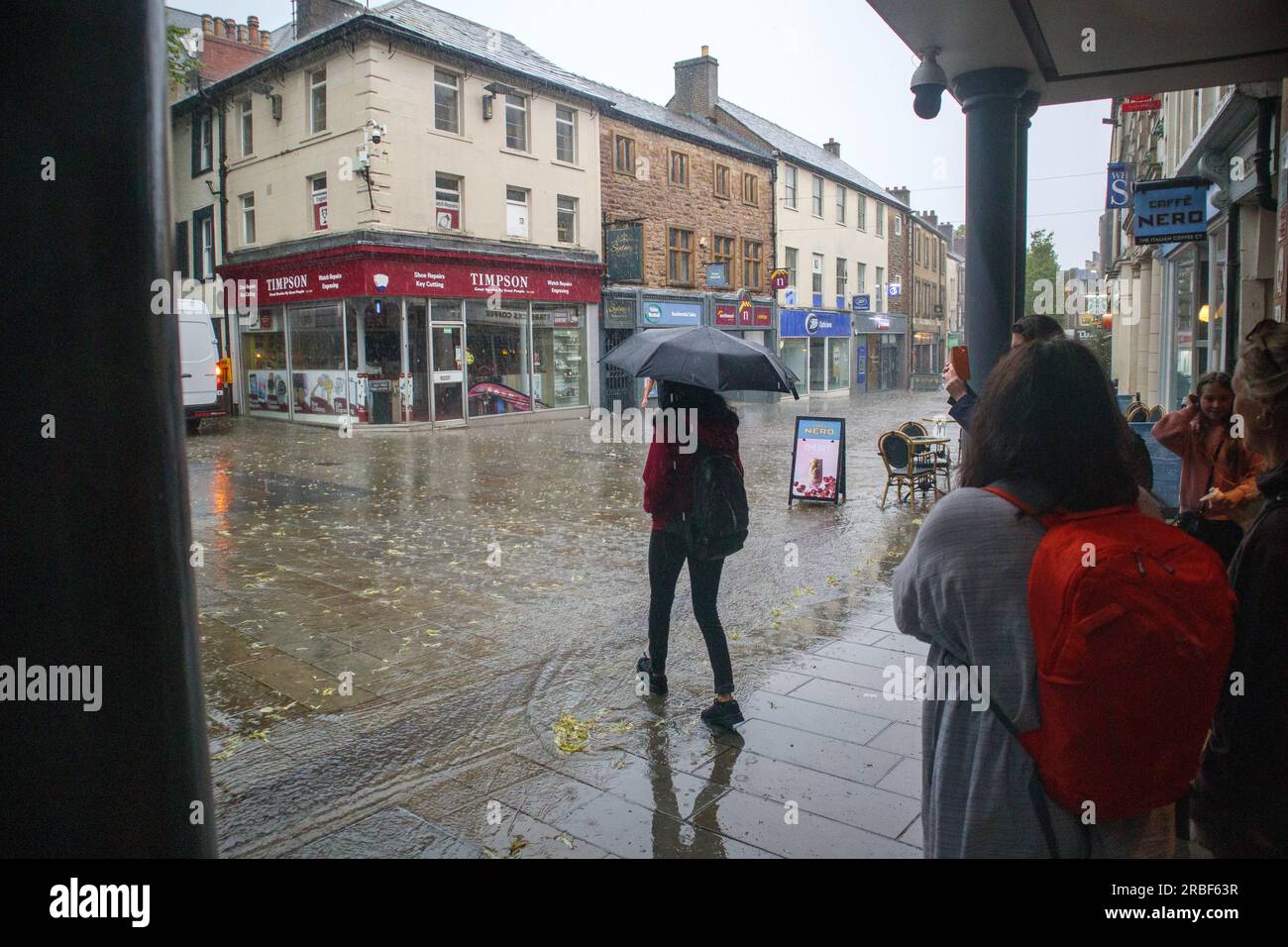 Lancaster City Center, Lancaster, United Kingdom. 9th July, 2023 ...
