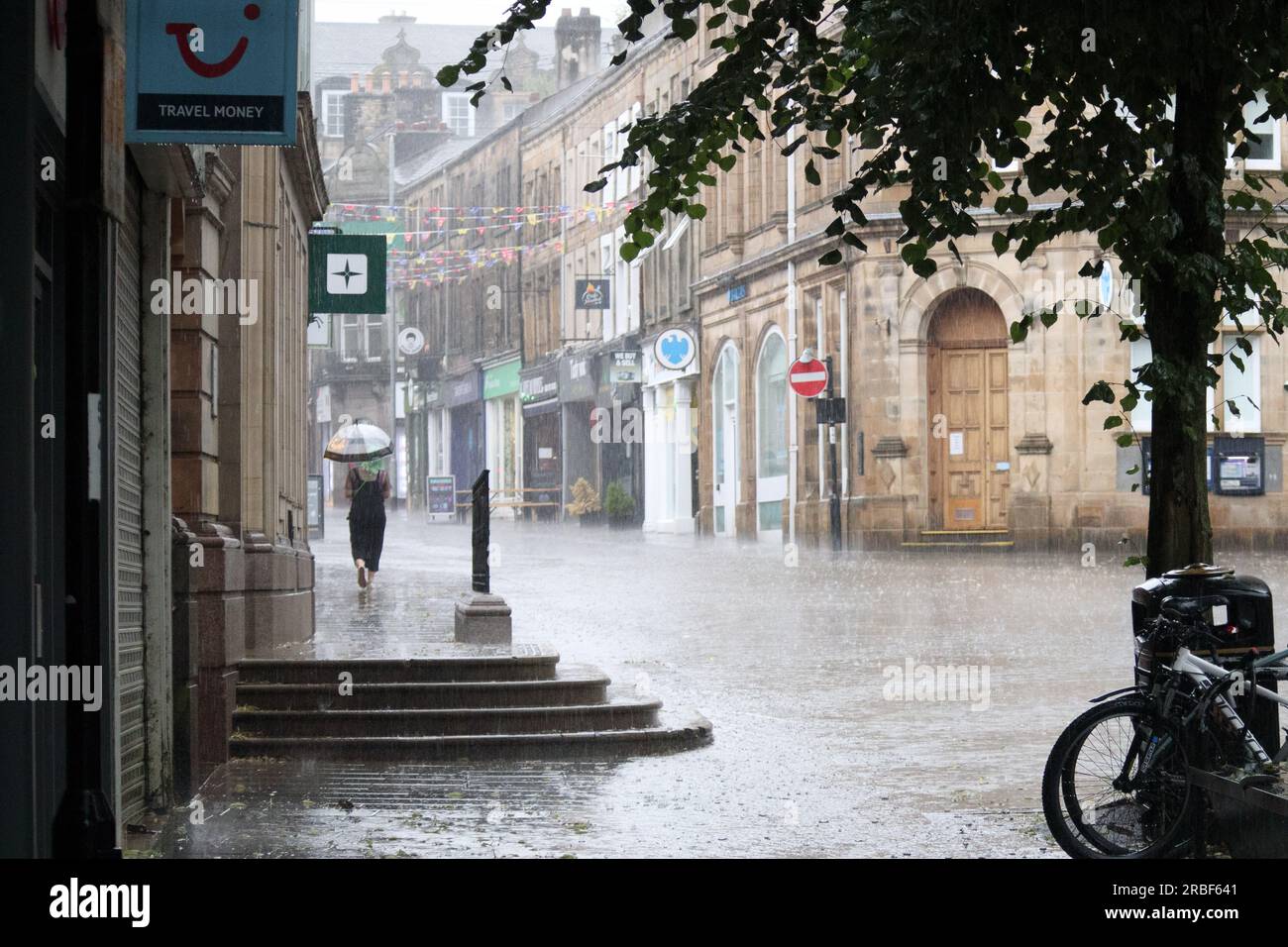Lancaster City Center, Lancaster, United Kingdom. 9th July, 2023 ...
