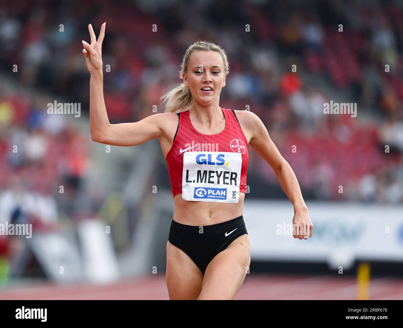 Kassel, Germany. 09th July, 2023. Athletics: German Championships in ...