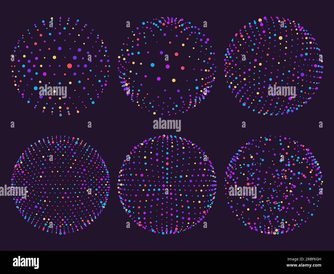 Orbs of light Stock Vector Images - Alamy