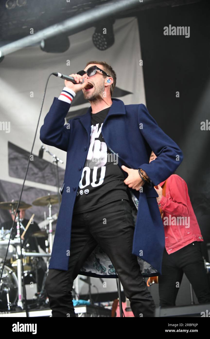 Tom Meighan ,Performing at Askern Music Festival, Doncaster , Uk , 07. ...
